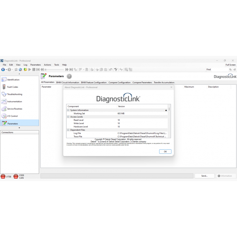 Detroit Diesel Diagnostic Link 8.21 SP1
