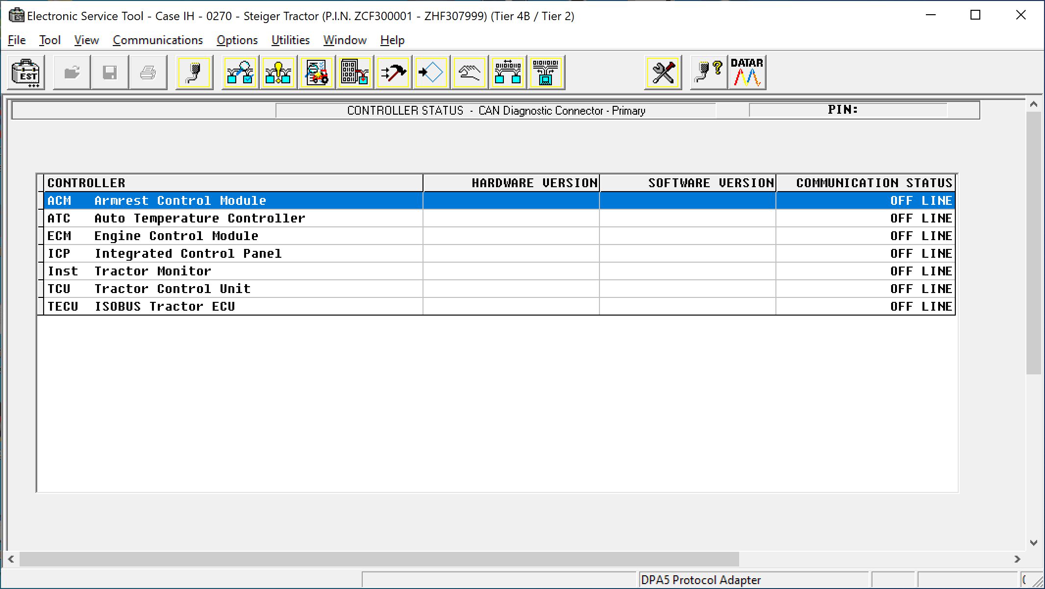 CNH Electronic Service Tool (CNH EST 9.7 UP3 engineering Level ...